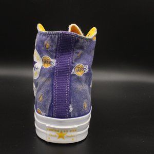 Converse | Shoes | Lakers Converse High Top Sneaker Unisex | Poshmark